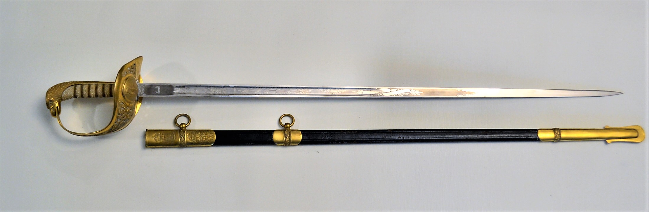 SOLD- Romanian Air Force 1920 Officer Sword – I sell swords