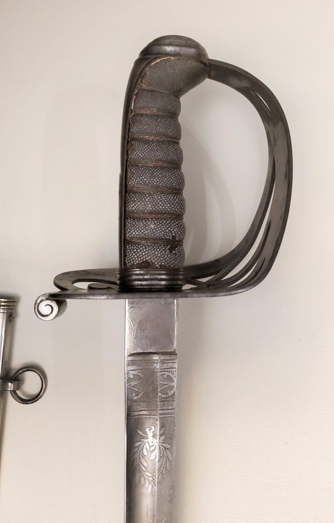 SOLD – Irish Rifles Officer 1845 Sabre – I sell swords