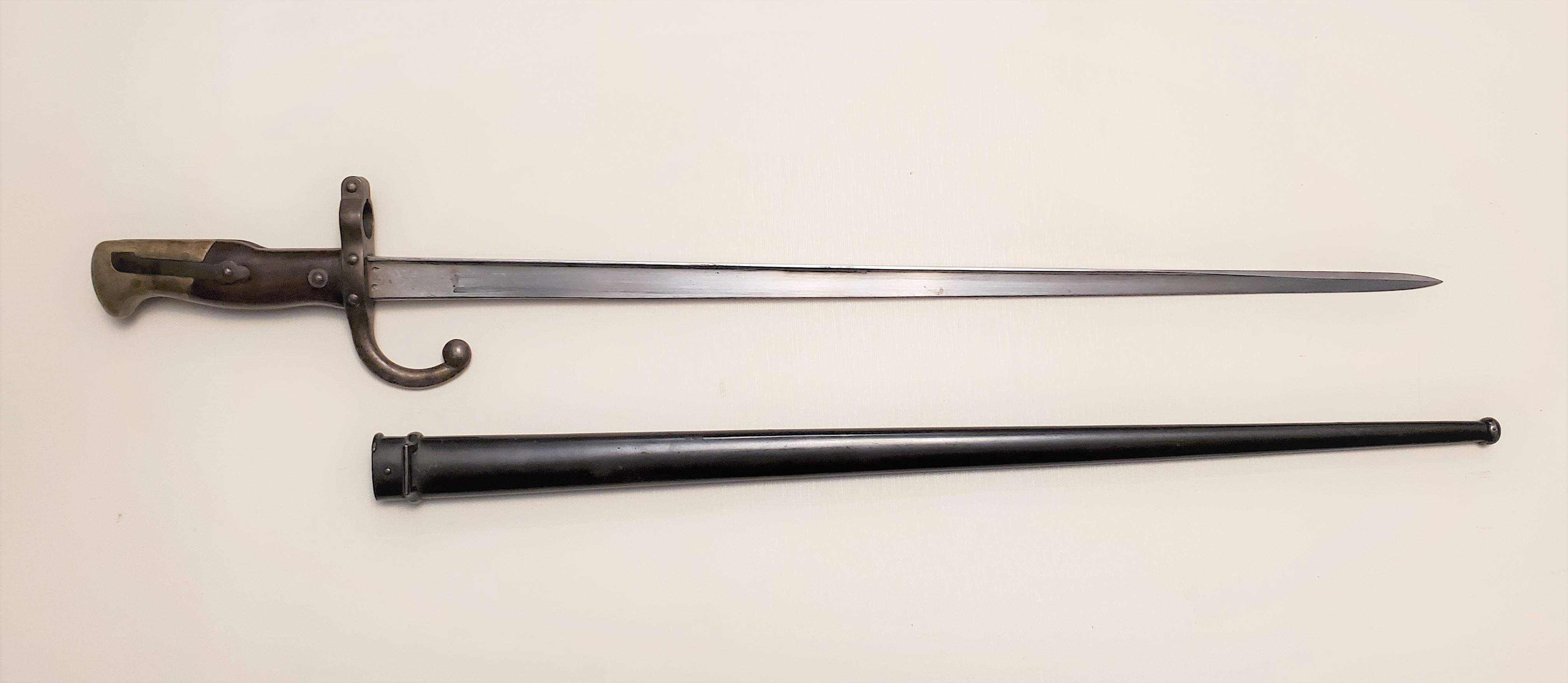 SOLD – 1874 French Gras Bayonet by Châtellerault – I sell swords