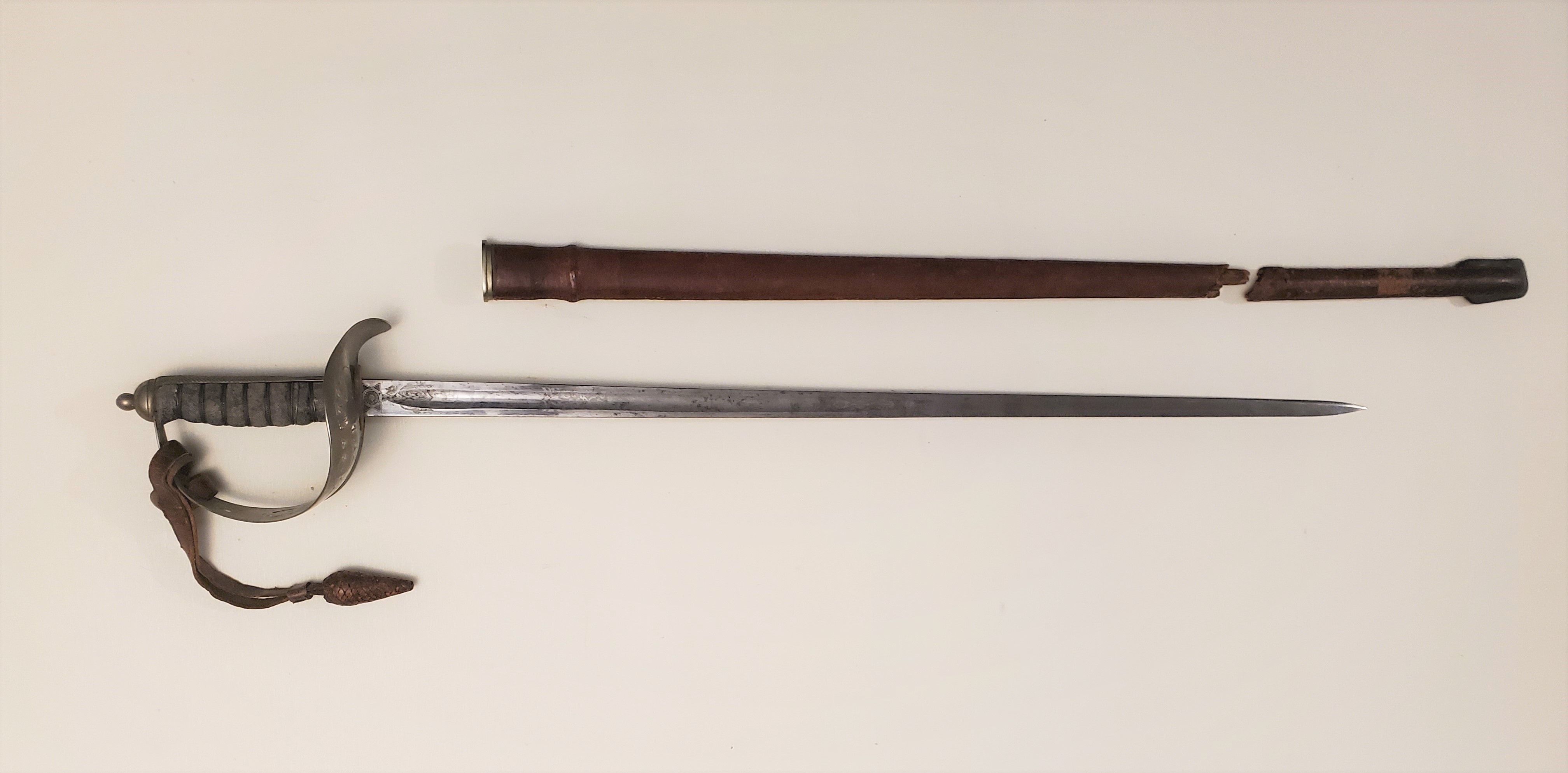 SOLD – British 1897 Infantry officer sword WW1 era – Sheffield made – I ...