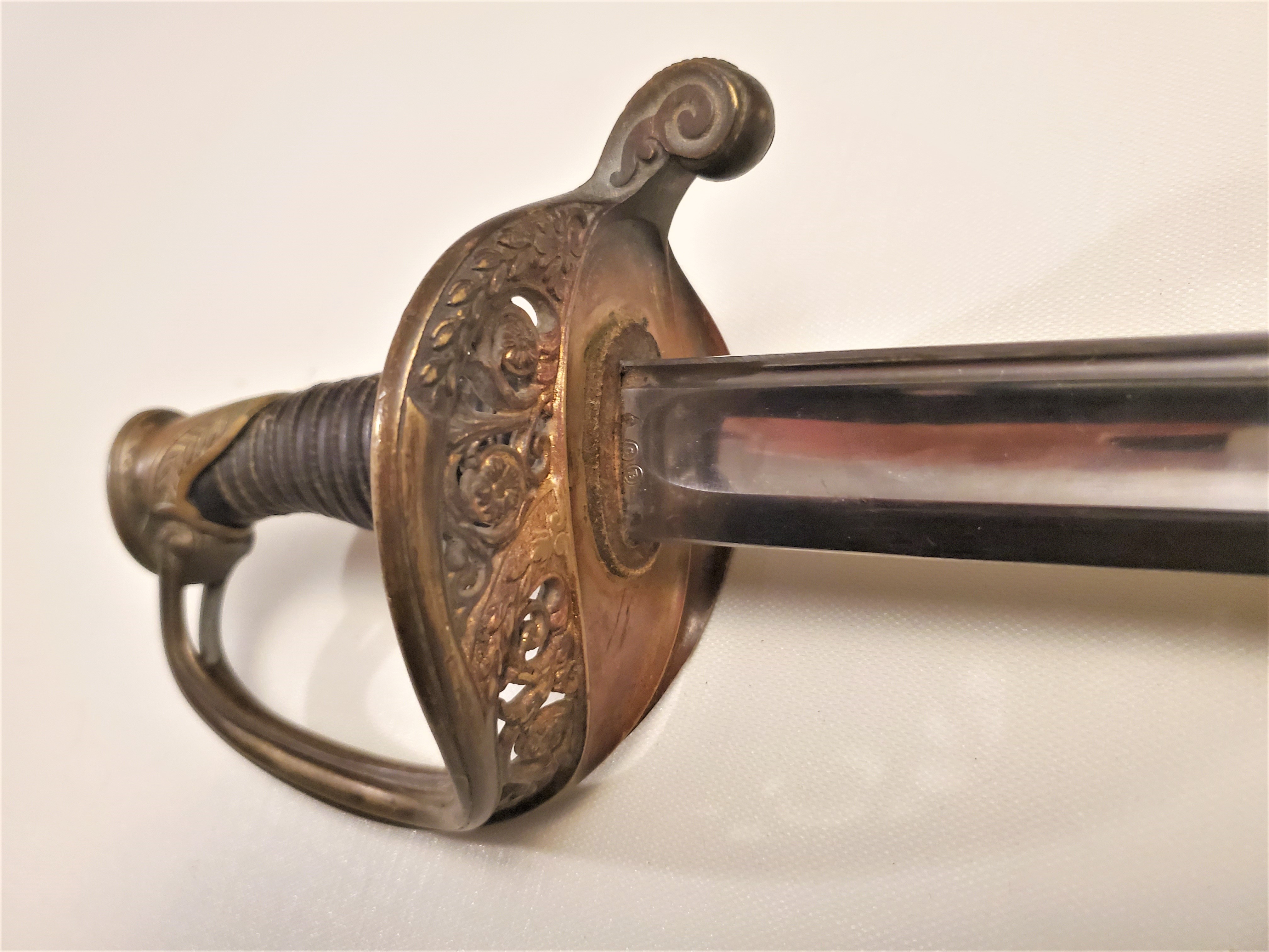 SOLD – 1845 French infantry adjudant sabre – Chatellerault made – I ...