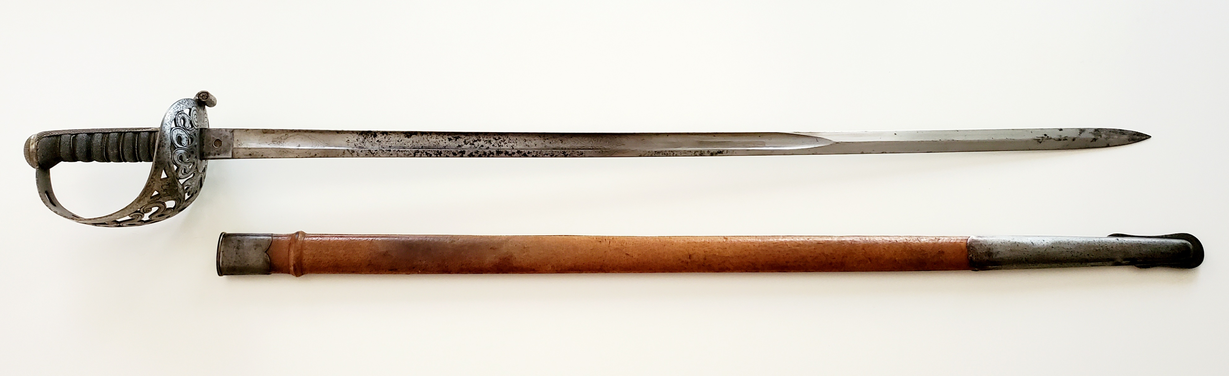 SOLD – British 1896 cavalry officer sabre – Indian service – Pillin – I ...