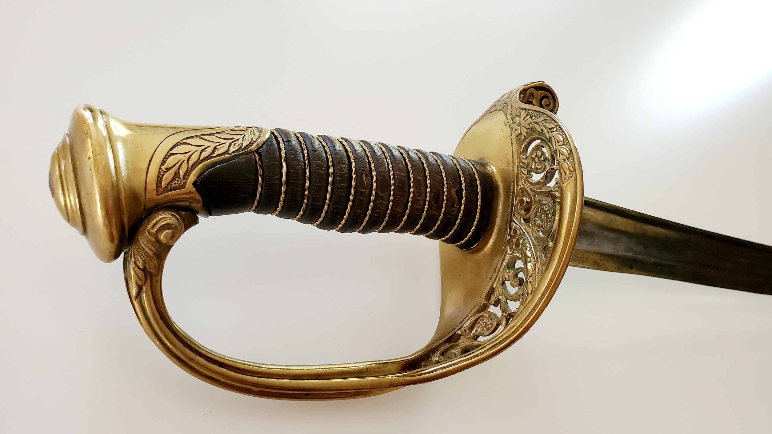 SOLD – French 1845 infantry officer sabre – Chatellerault entrepreneur ...
