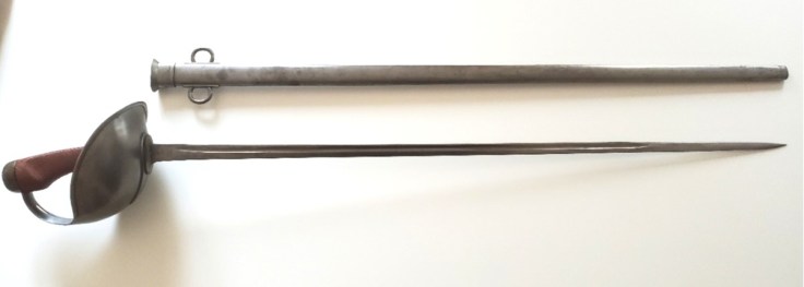 SOLD – British 1908 Cavalry Sword – Wilkinson, WW1 era – I sell swords