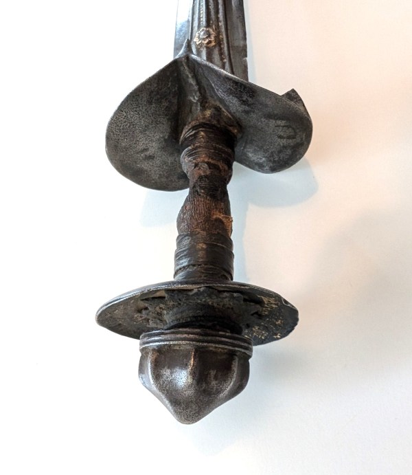 Reduced – 16th century Indian patissa with european blade – I sell swords